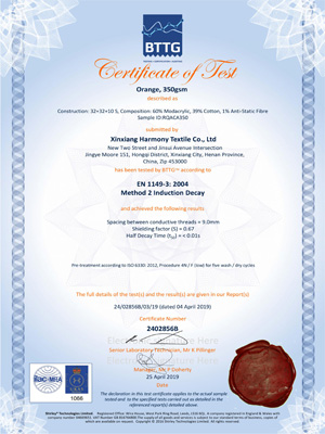 Certification