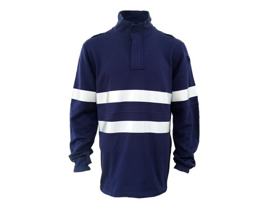 modacrylic cotton flame resistant sweatshirt